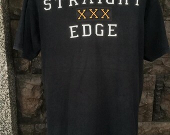 Vintage Original 90's Straight Edge Brand Devil's Head American ...