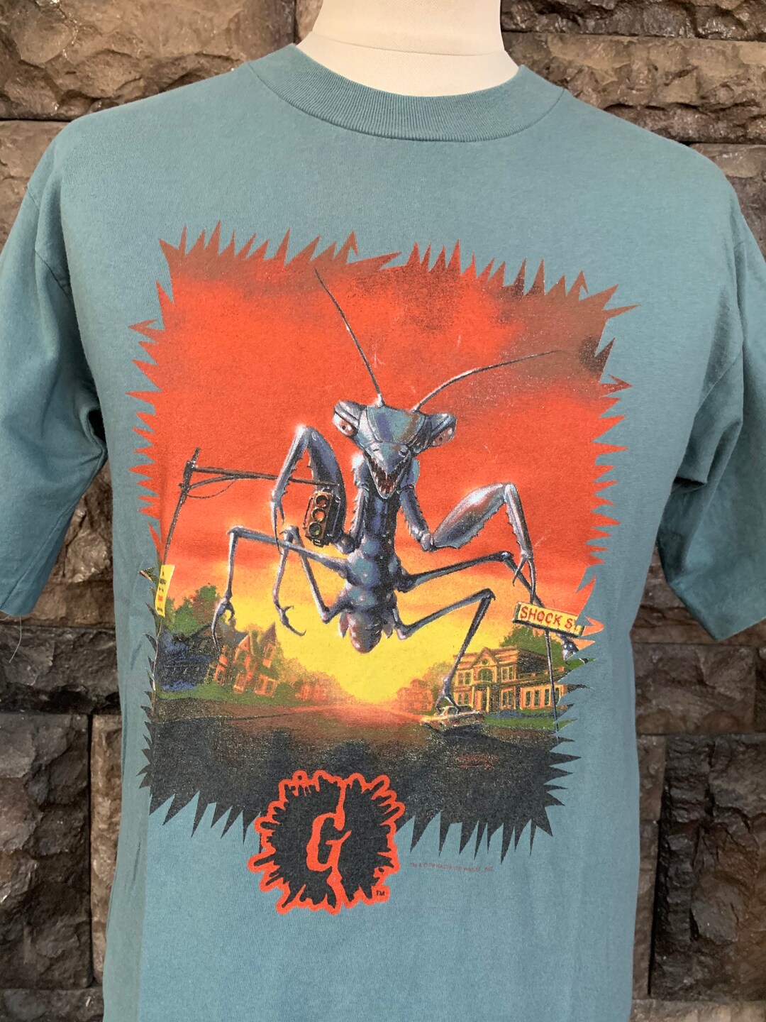 Vintage 90s Goosebumps A Shocker on Shock Street 35 Movie Series T ...