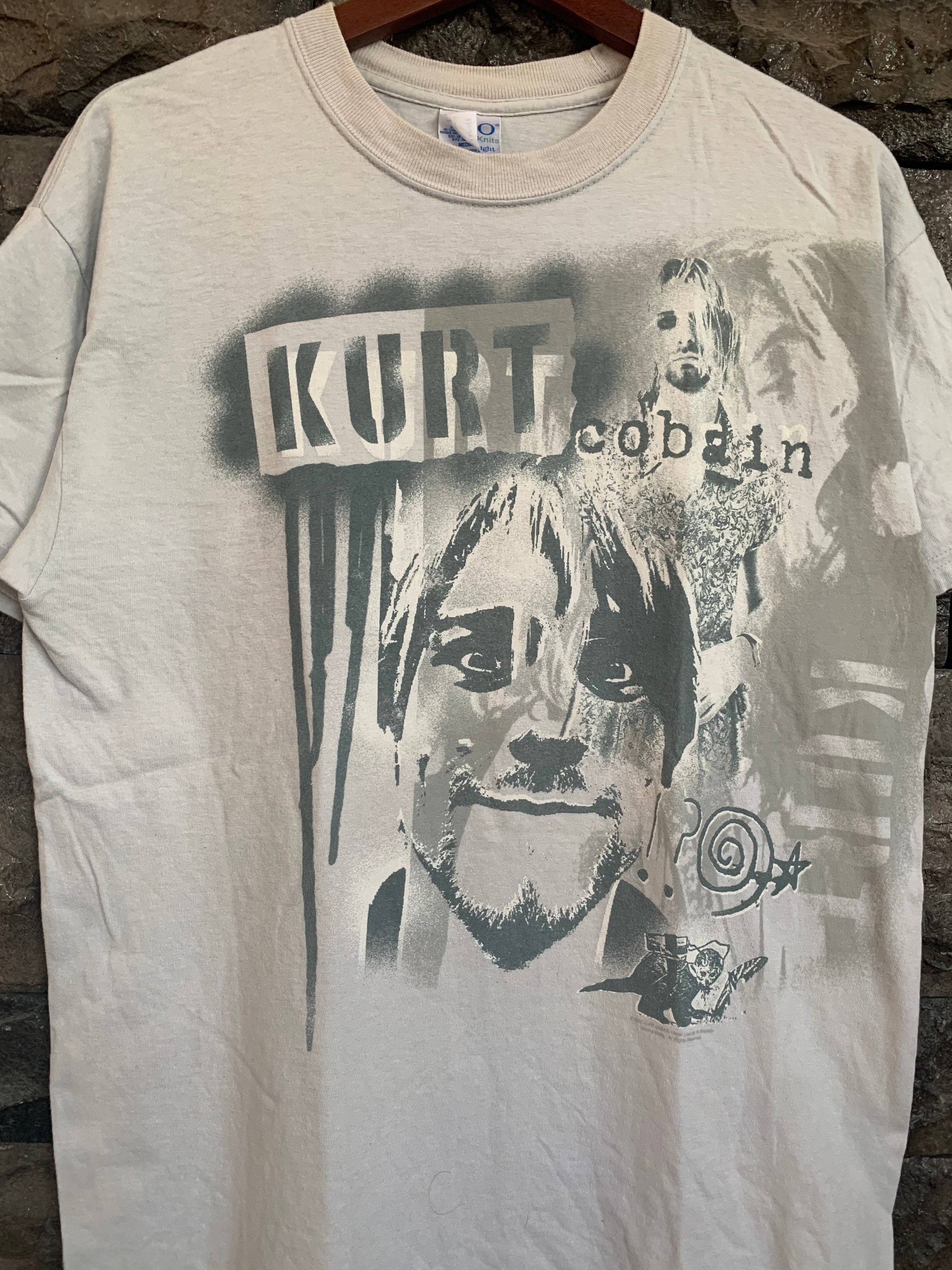 KURT COBAIN Graffiti Art Nirvana Licensed Tshirt - Etsy