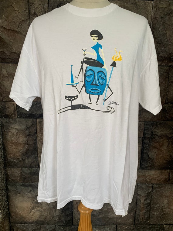 Vintage SHAG Graphis Art by Poster Pop T Shirt - Etsy