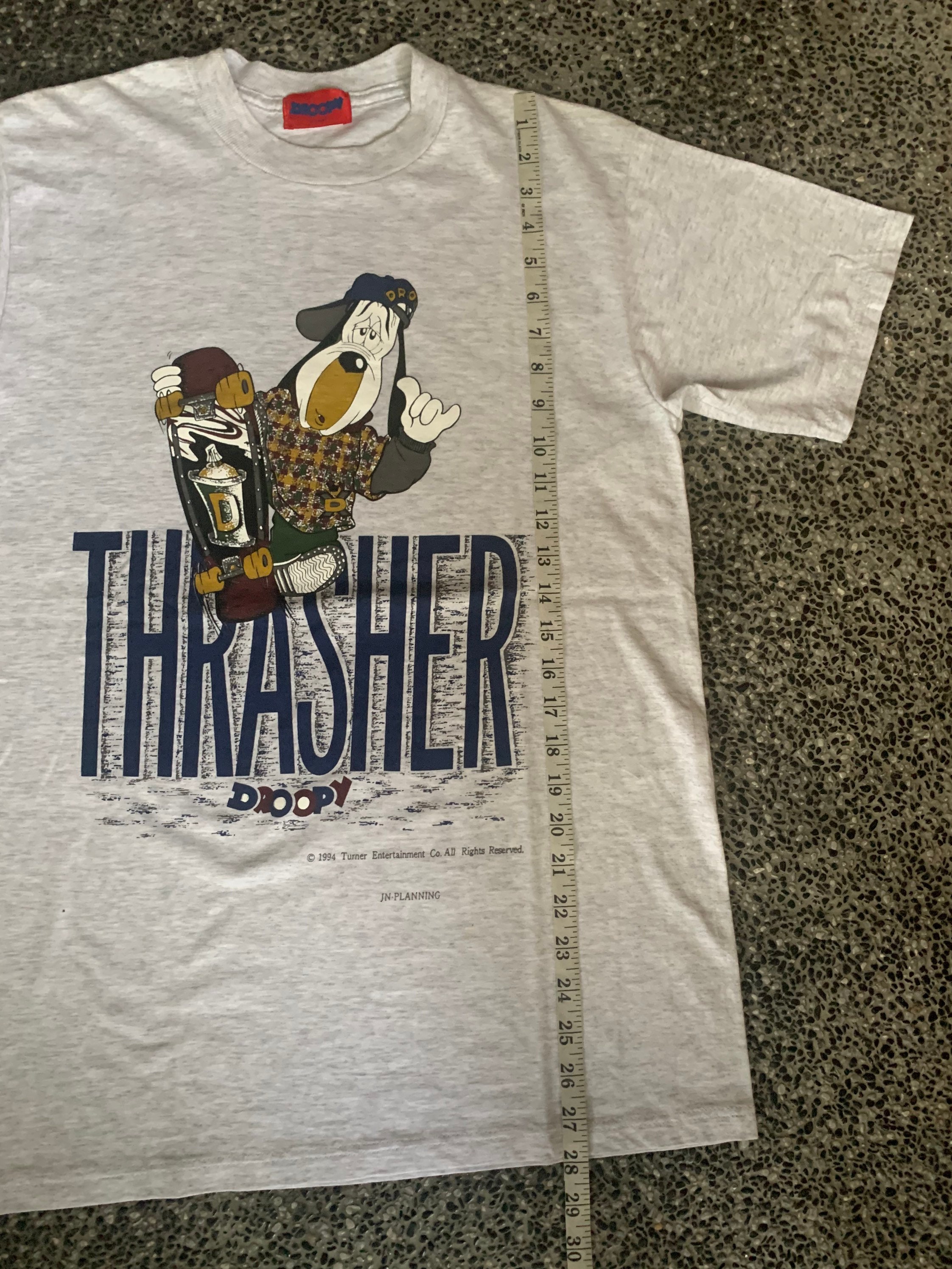 Vintage 90s Thrasher X Droopy Animated Character T Shirt - Etsy