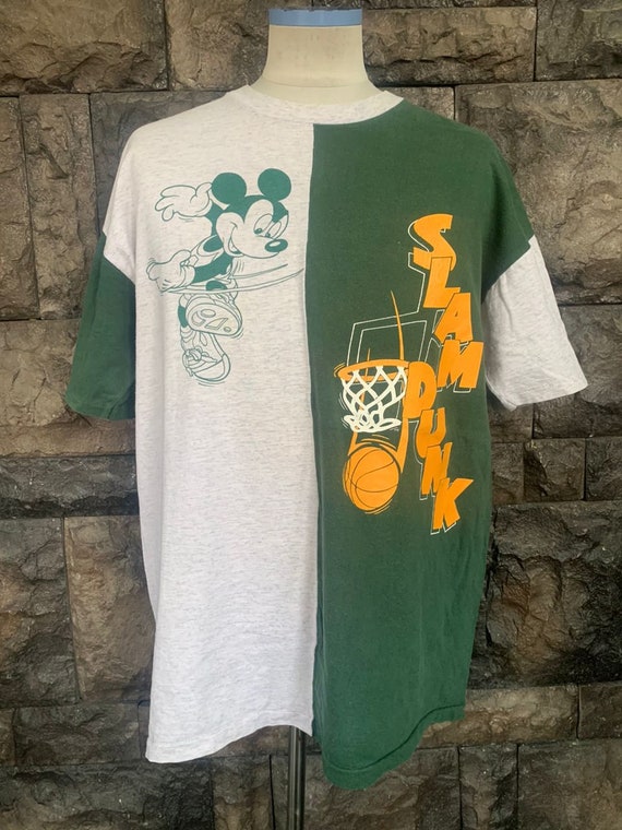 Disney SLAM DUNK MICKEY Cartoon Tee - Gem