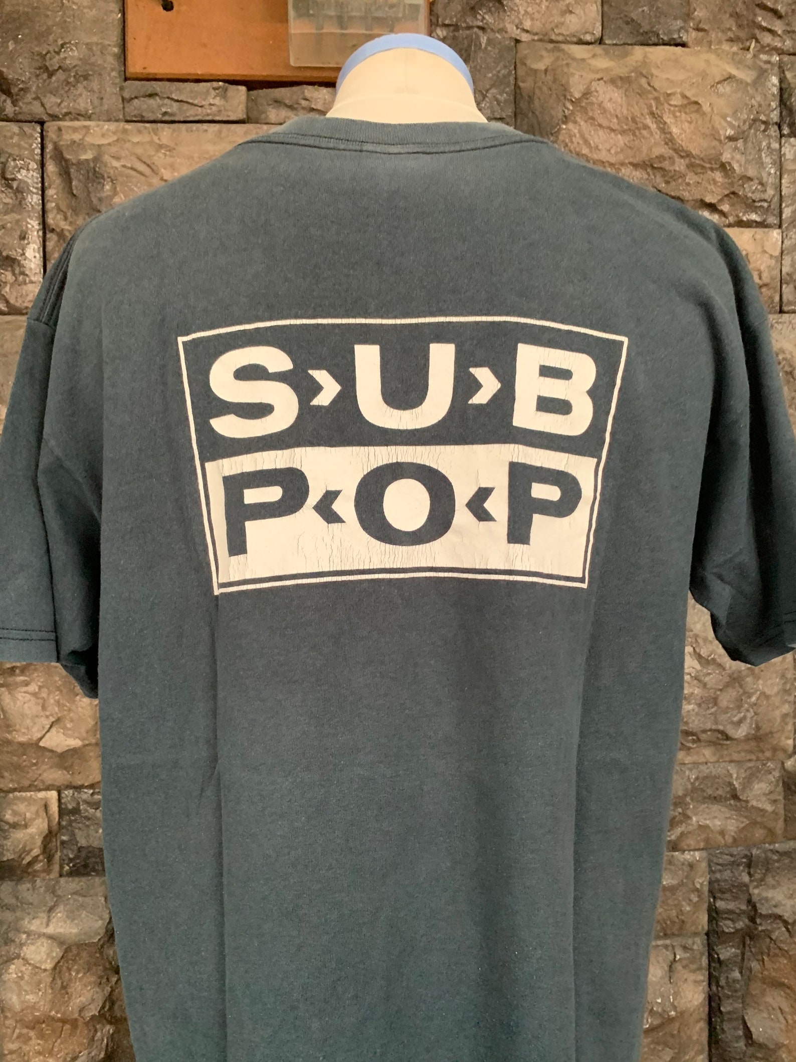 Vintage SUB POP Records beams Tshirt Grunge - Etsy Singapore