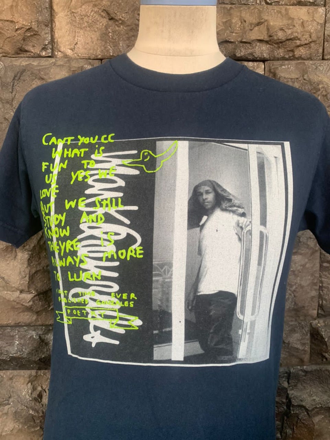 Vintage Mark Gonzales Skateboarder Photo Print Graphics T Shirt - Etsy