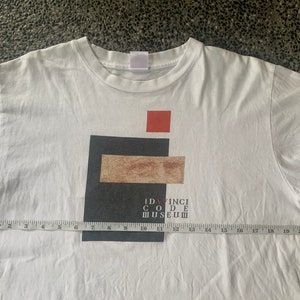 Vintage the Da Vinci Code Museum T Shirt - Etsy