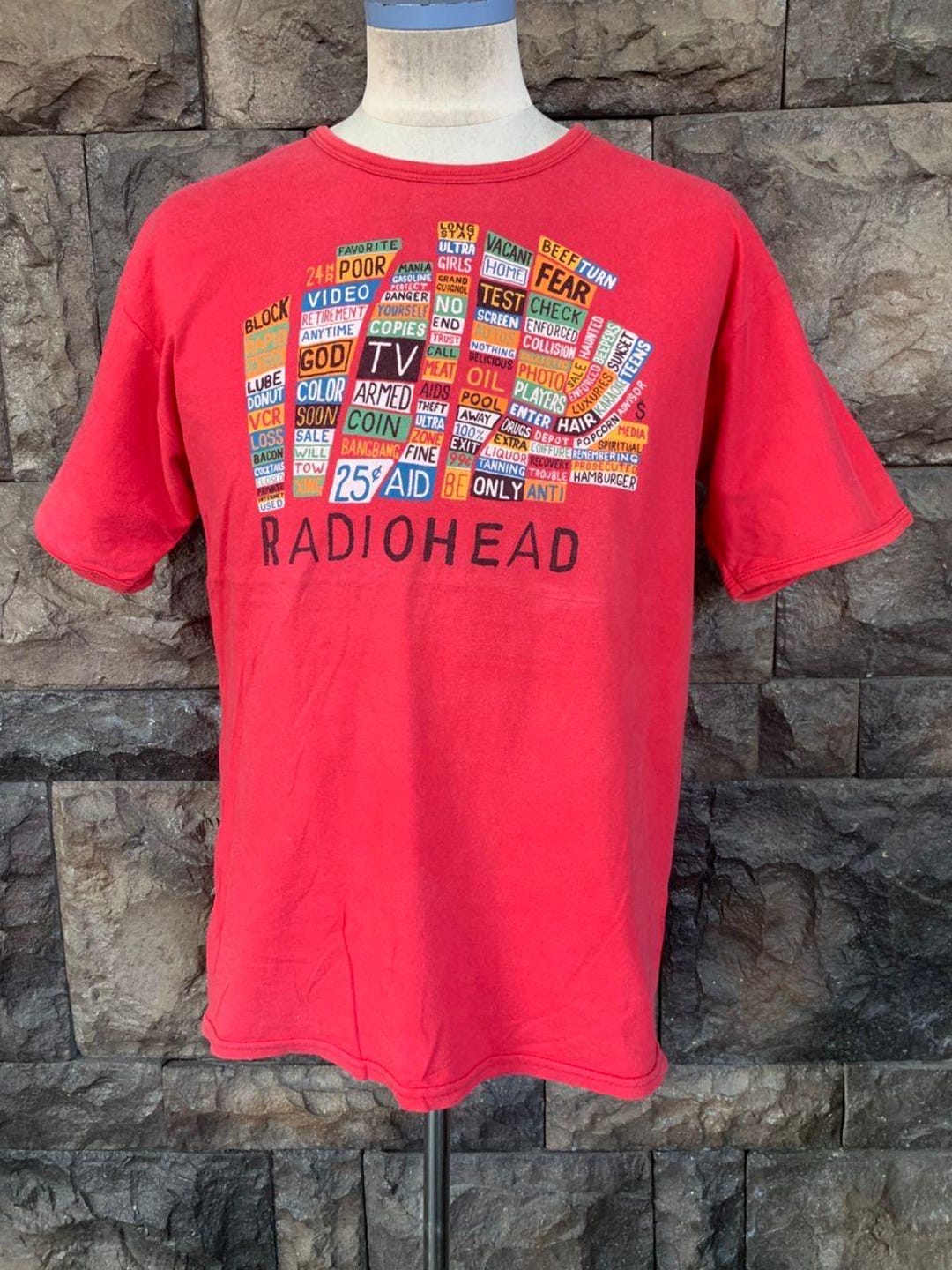 Vintage Radiohead Rock Band T Shirt - Etsy