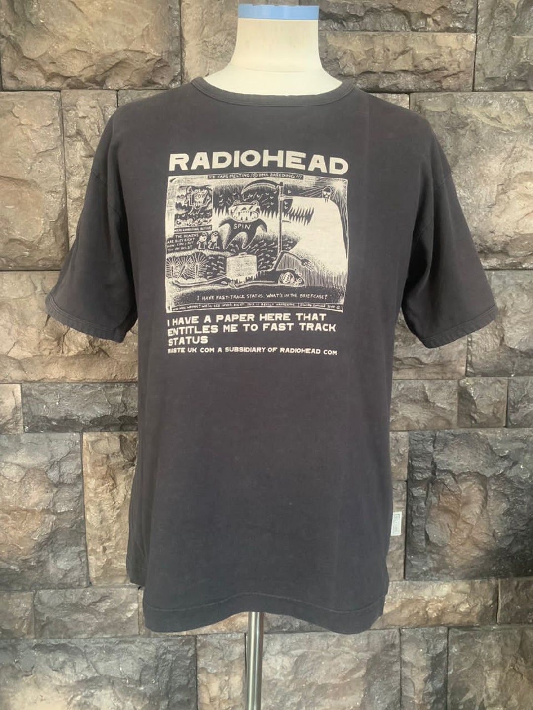 Vintage Radiohead Rock Band T Shirt - Etsy