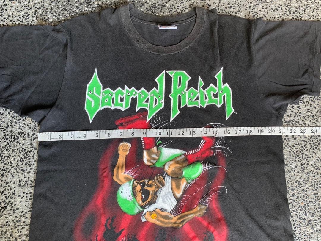 Vintage 90s Sacred Reich Band T Shirt - Etsy