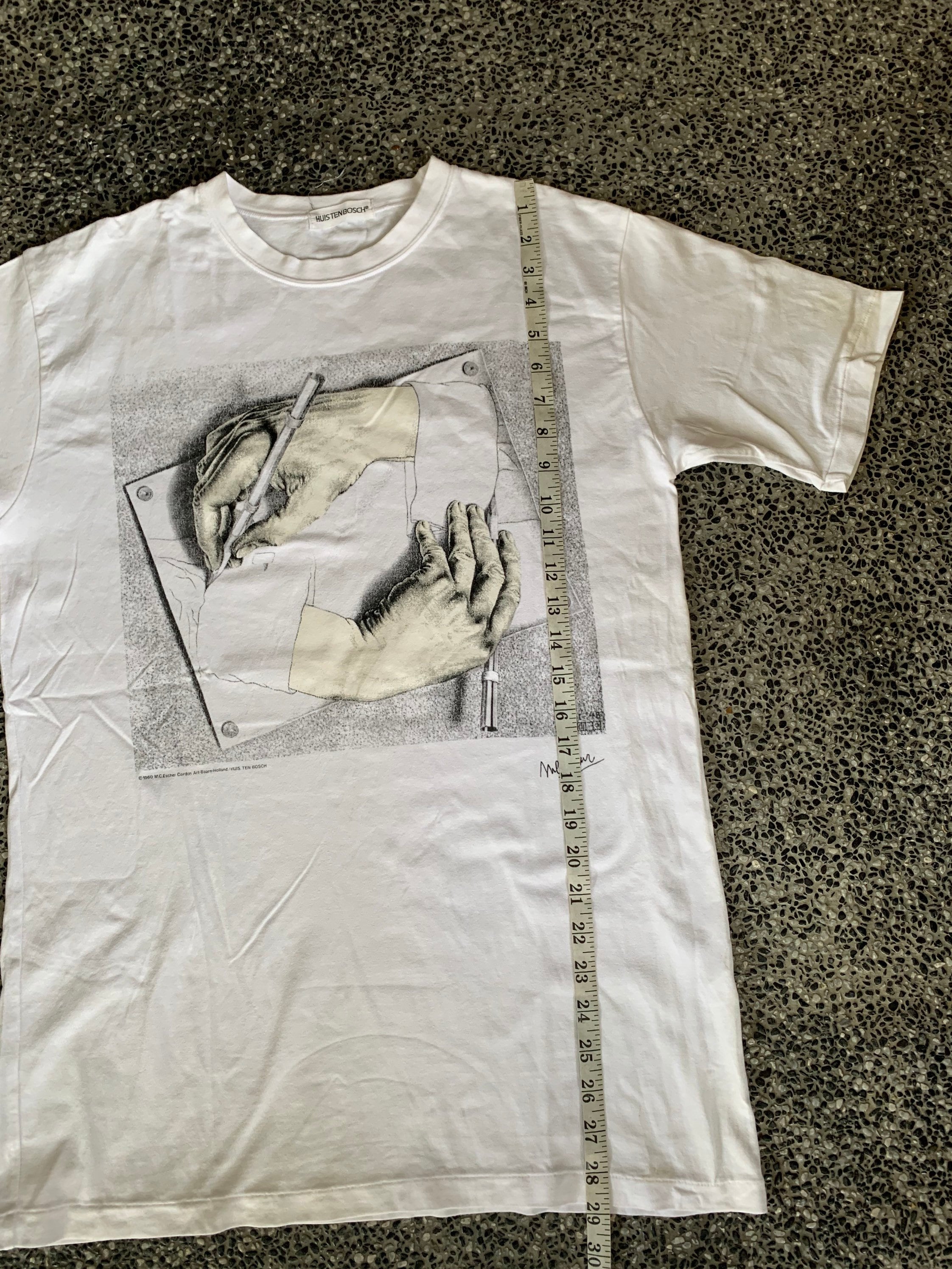 Vintage MC Escher Cordon Art Baarn Holland by Huistenbosch Tshirt - Etsy