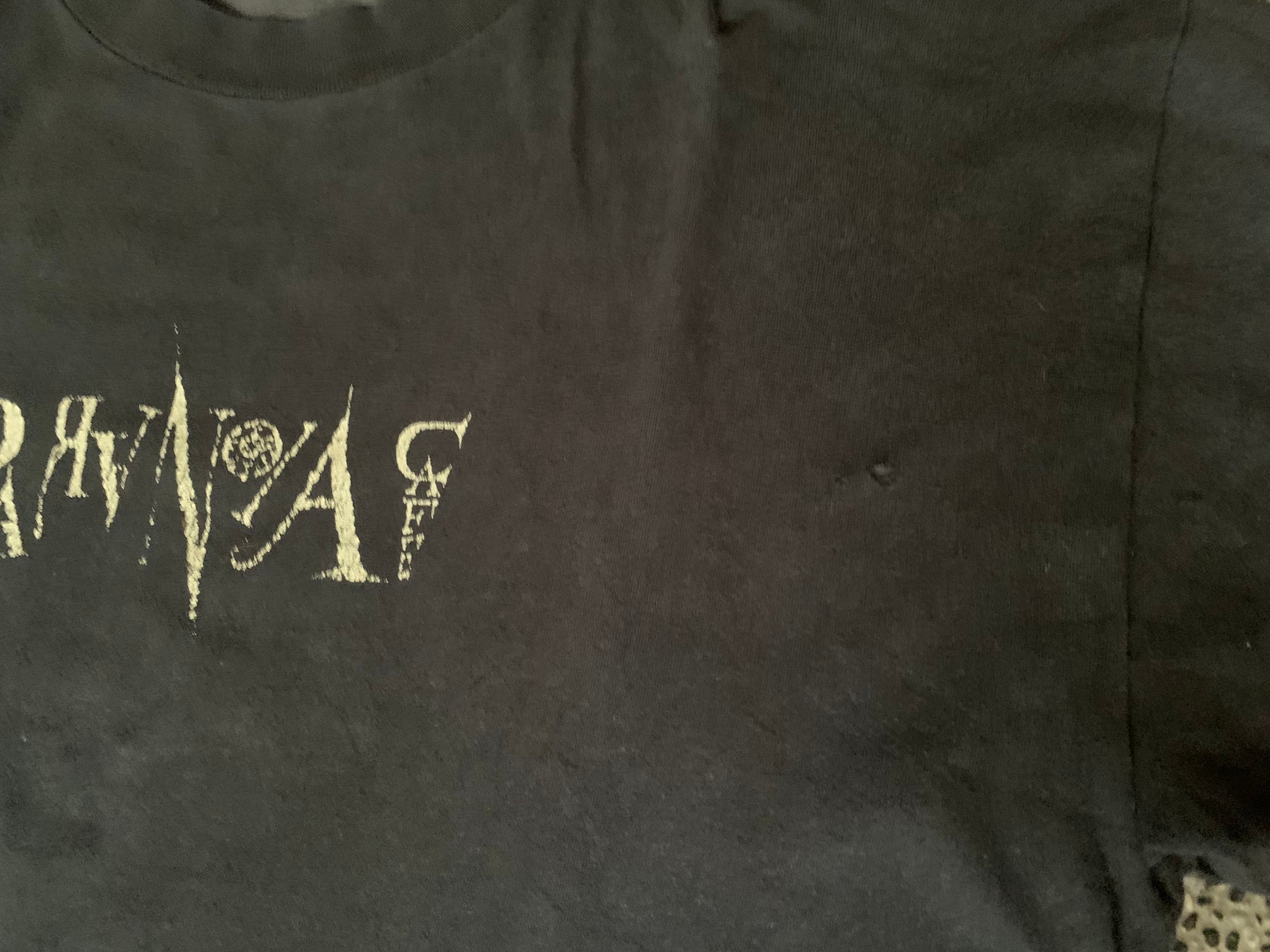 Vintage 90s Paranoia Cafe Screaming Mad George Artwork Gore T Shirt - Etsy