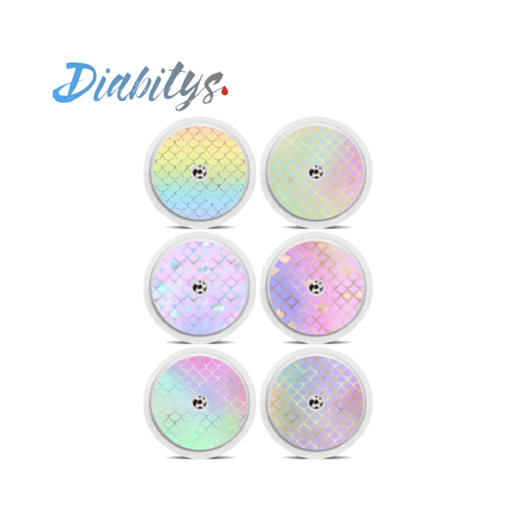 Rainbow Mermaid Freestyle Libre Sensor Stickers Freestyle | Etsy