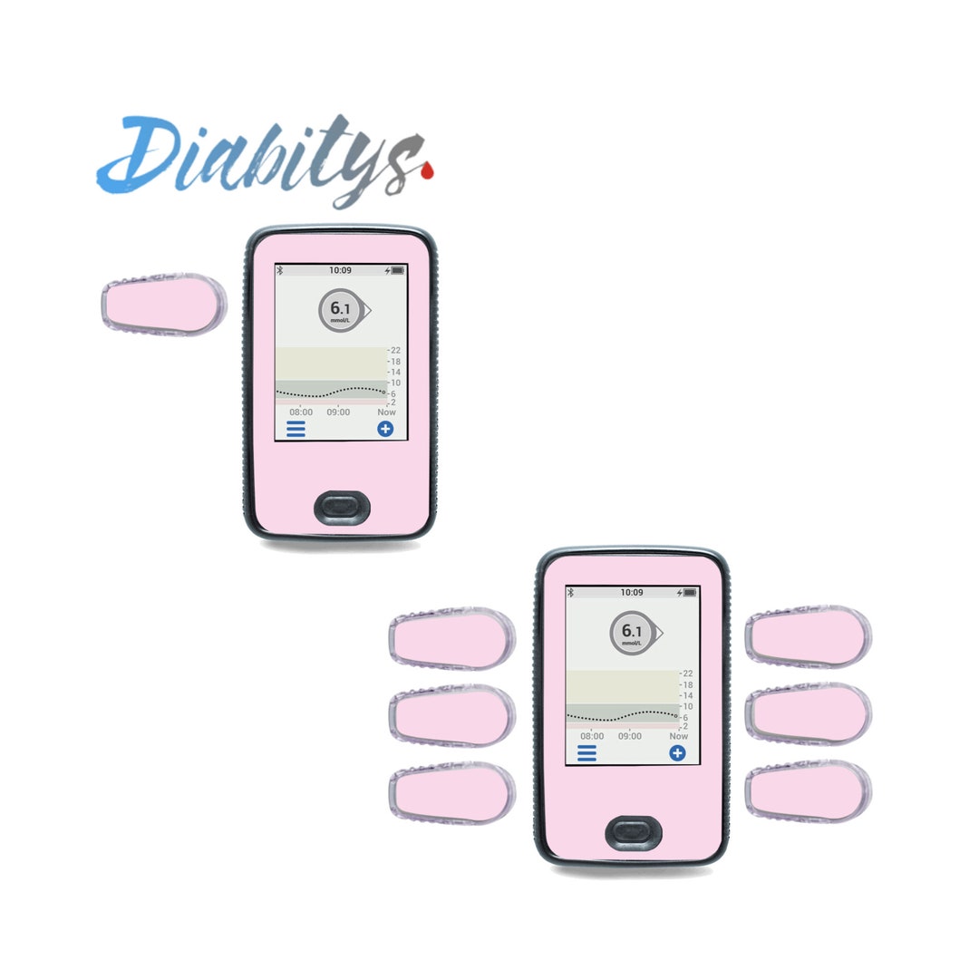 Carnation Pink Dexcom G6 Receiver Sticker & Transmitter Stickers ...