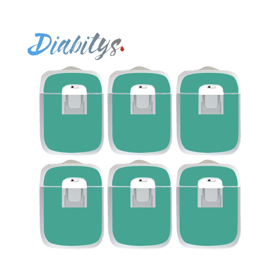 Turquoise Medtrum Nano Insulin Pump Sticker, Diabetic Stickers ...