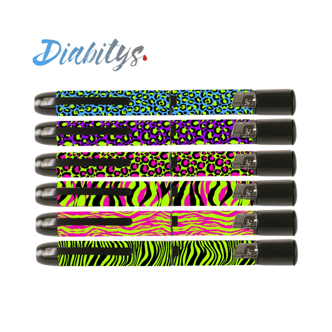 Neon Safari Inpen Insulin Pen Sticker, Inpen Decal, Insulin Pen Sticker ...