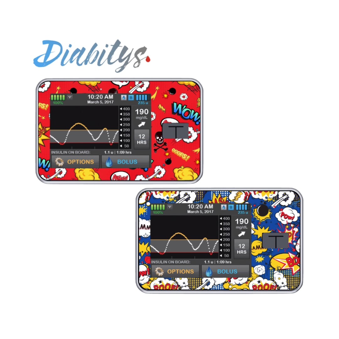 Superkid T:slim X2 Insulin Pump Sticker, Tslim X2 Pump Decal, Diabetes ...