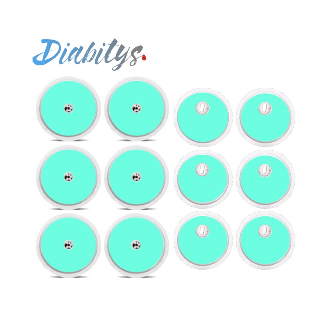 Mint Freestyle Libre Stickers, Libre 2 Sensor Stickers, Libre 3 ...
