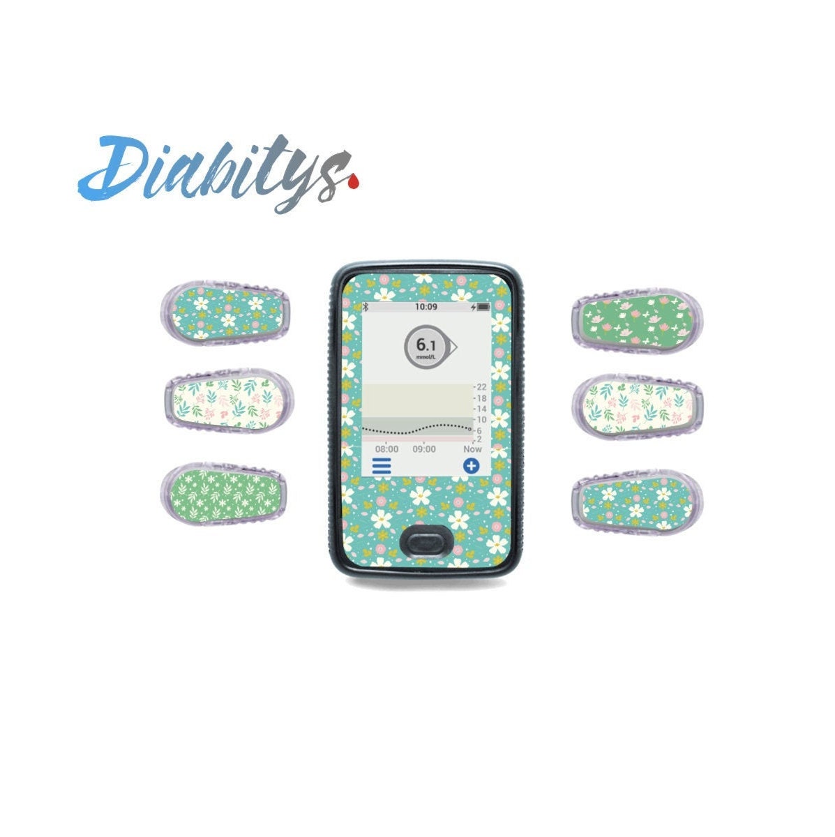 Dexcom G6 Receiver & Six Transmitter Stickers Woodland Diabetic ...