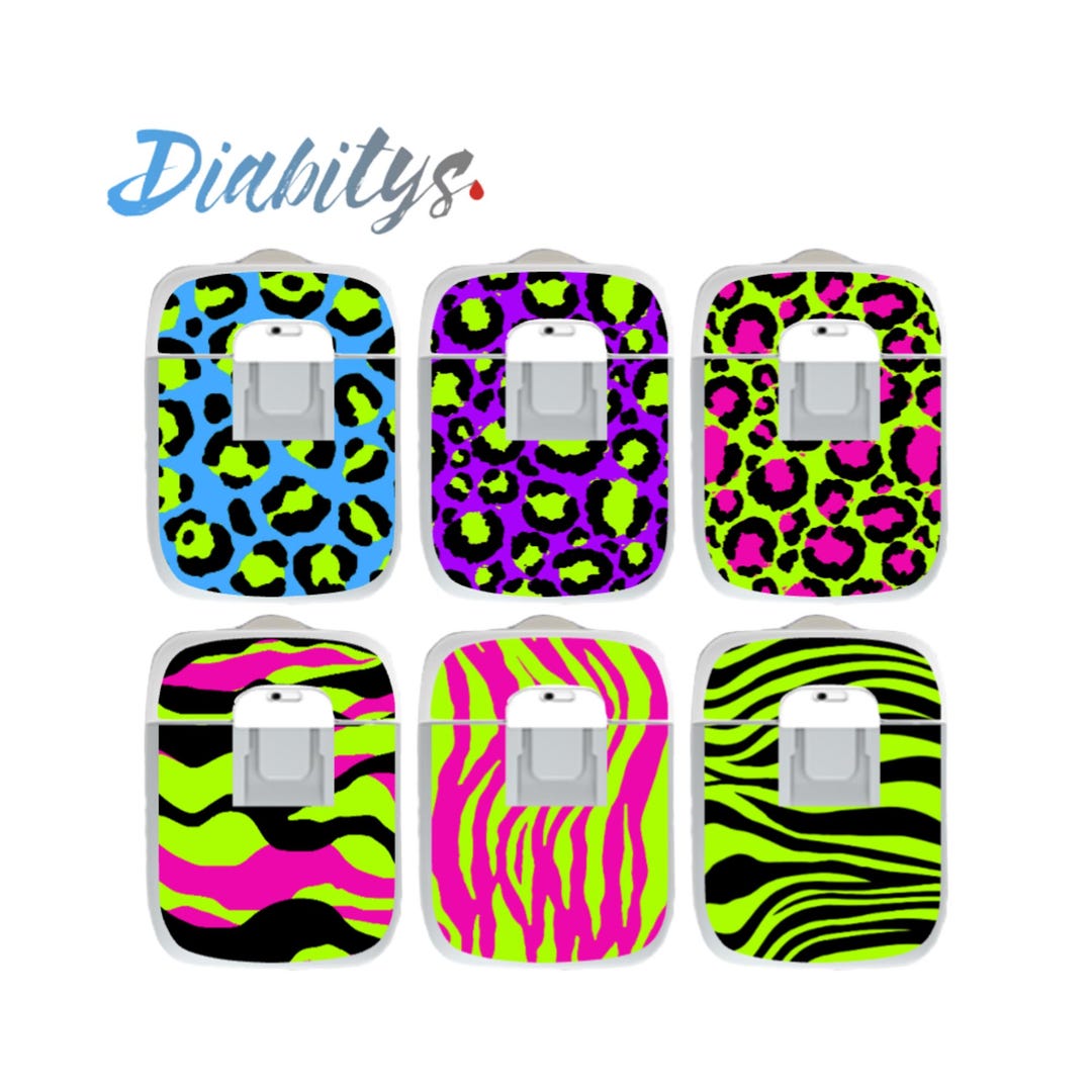Neon Safari Medtrum Nano Insulin Pump Sticker, Diabetic Stickers ...