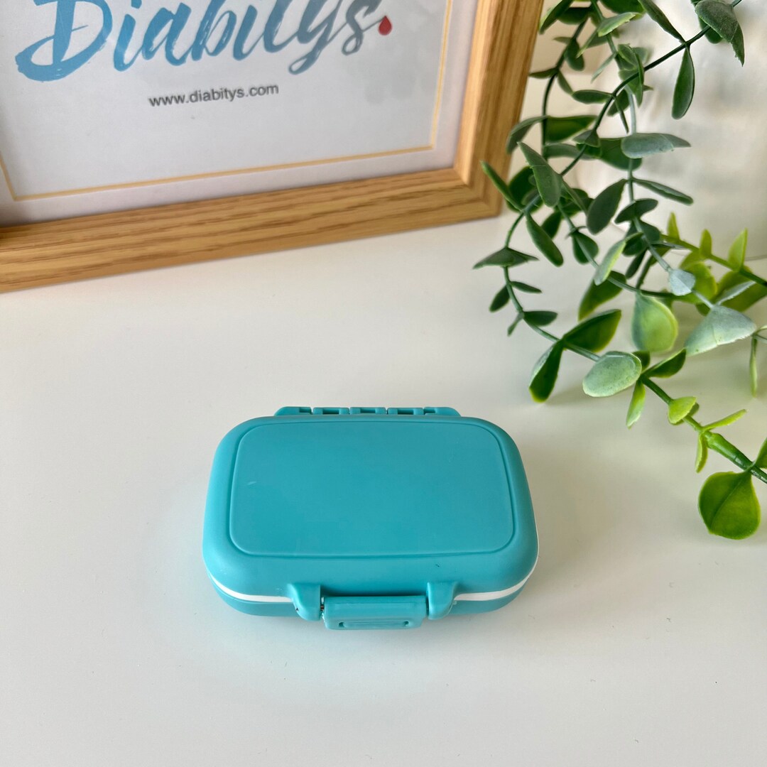 Turquoise Hypo Treat Box, Diabetic Hypo Treat Case, Type 1 Diabetes ...