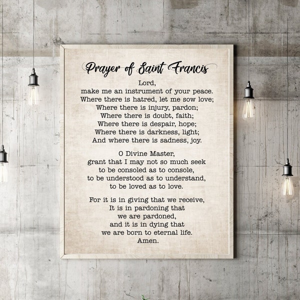 Saint Francis - Etsy