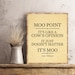Friends Tvshow Poster Joey Tribbiani Quote Moo Point It's - Etsy