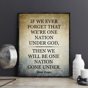 Ronald Reagan Patriotic Decor Military Gifts Marine Corps Gift Military ...