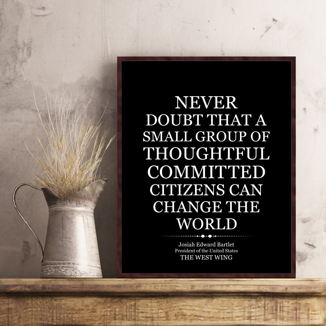 Never Doubt That A Small Group Poster