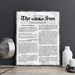 Yes Virginia There is a Santa Clause Christmas Gift Decor 1897 Sun ...