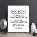 Friends Tvshow Poster Joey Tribbiani Quote Moo Point It's - Etsy
