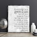 Everybody is a Genius Albert Einstein Quote Wall Art Poster - Etsy