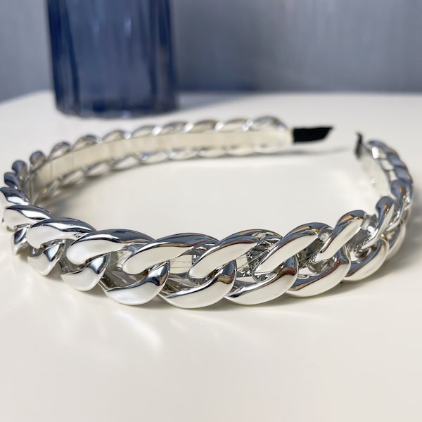 Chain Headband - Etsy