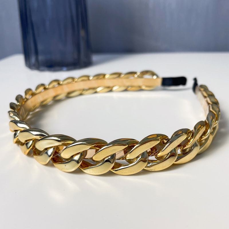 Chain Headband - Etsy