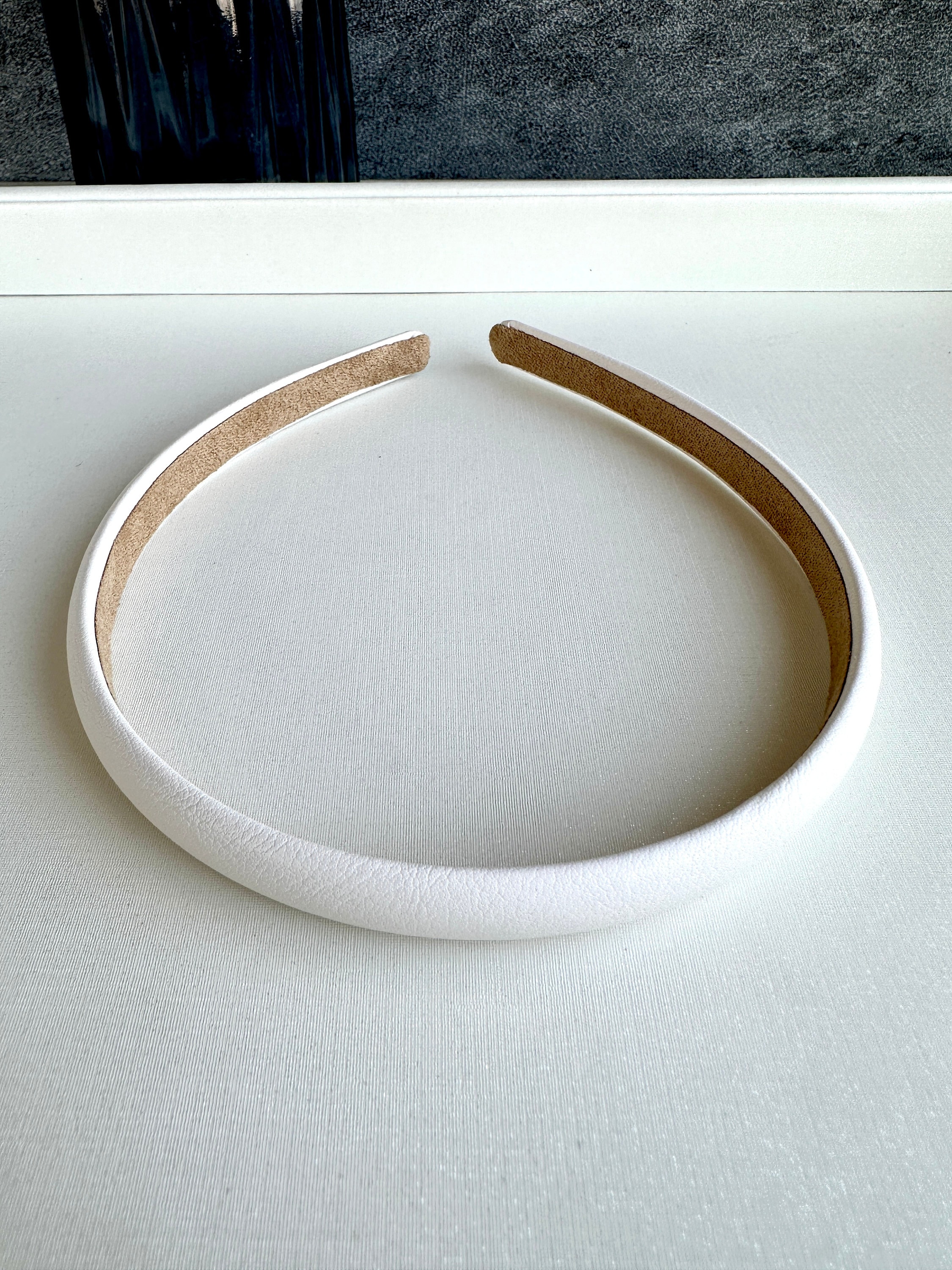 Simple Leather Headbands,thin Headband,women Turban Headband,vintage ...