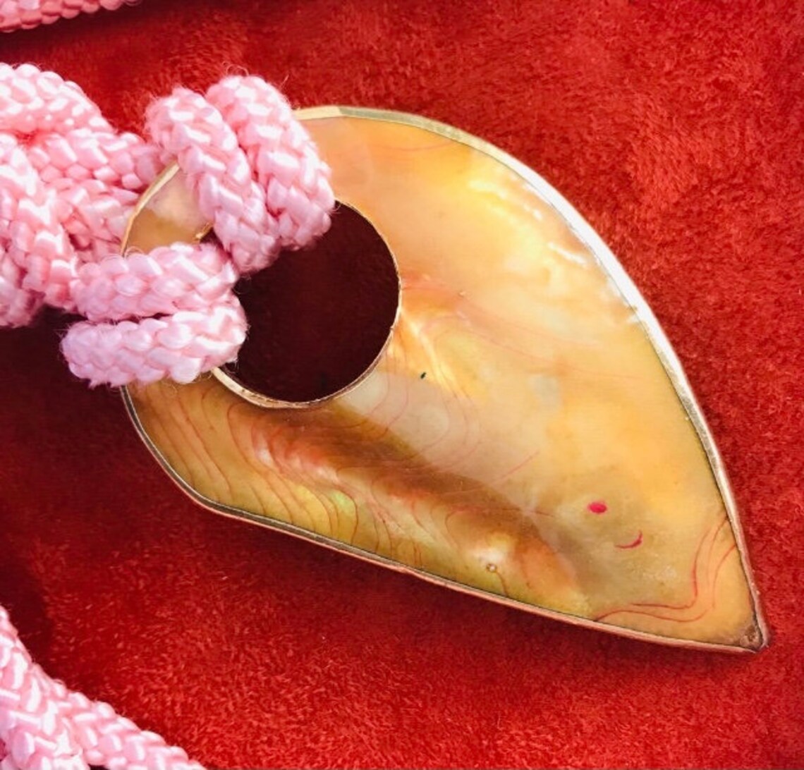 Vintage 80s Golden Seashell Rope Belt One-size - Etsy