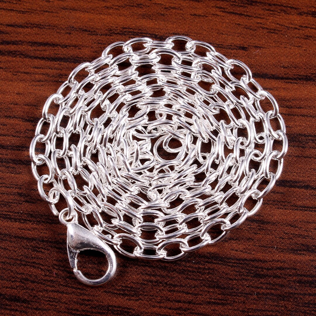 Curb Linked Chain, Delicate Simple Chain Necklace for Men/women ...