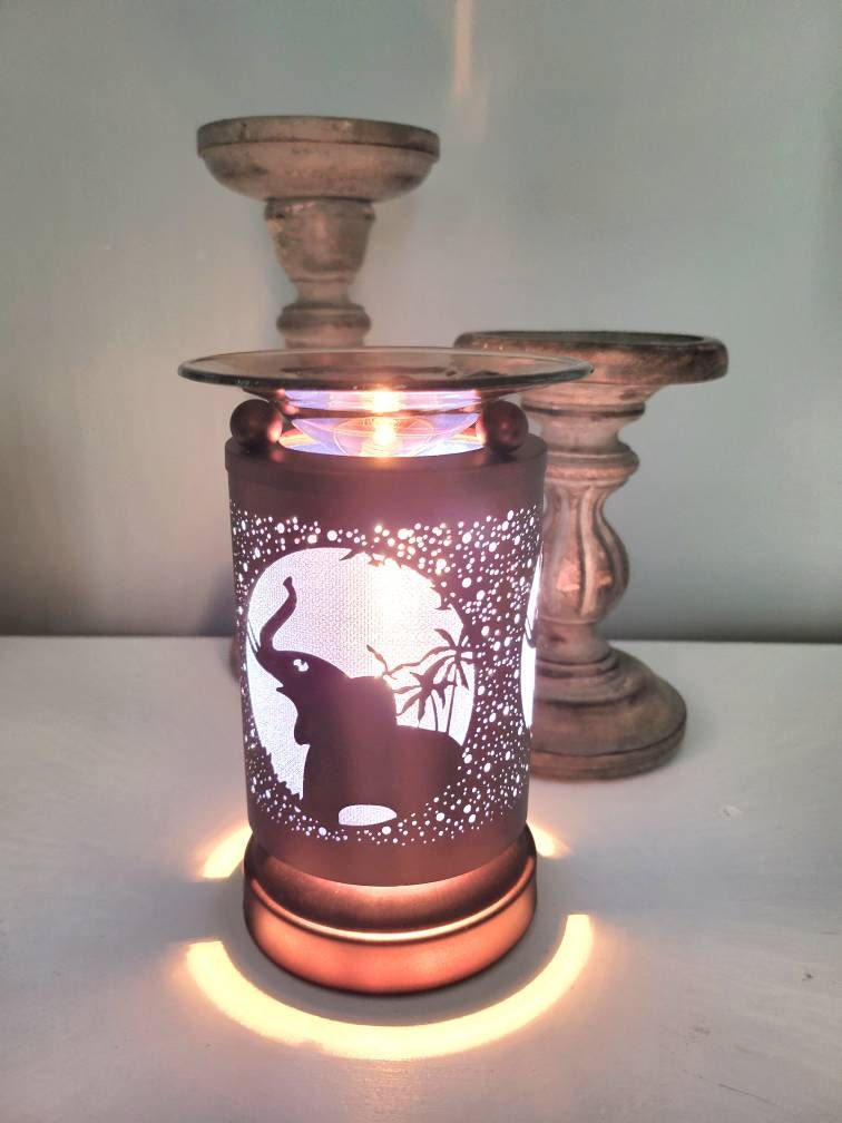 Elephant Electric Touch Oil & Wax Warmer Elephant Wax and - Etsy
