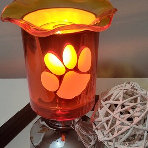 Paw Print Electric Touch Fragrance Burner! Tart & Wax Warmer! - Etsy