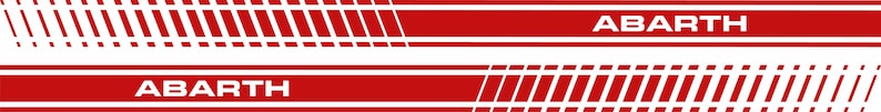 Fiat Abarth Stickers File Stripes Svg Pdf Eps Ai Dxf Instant Download ...