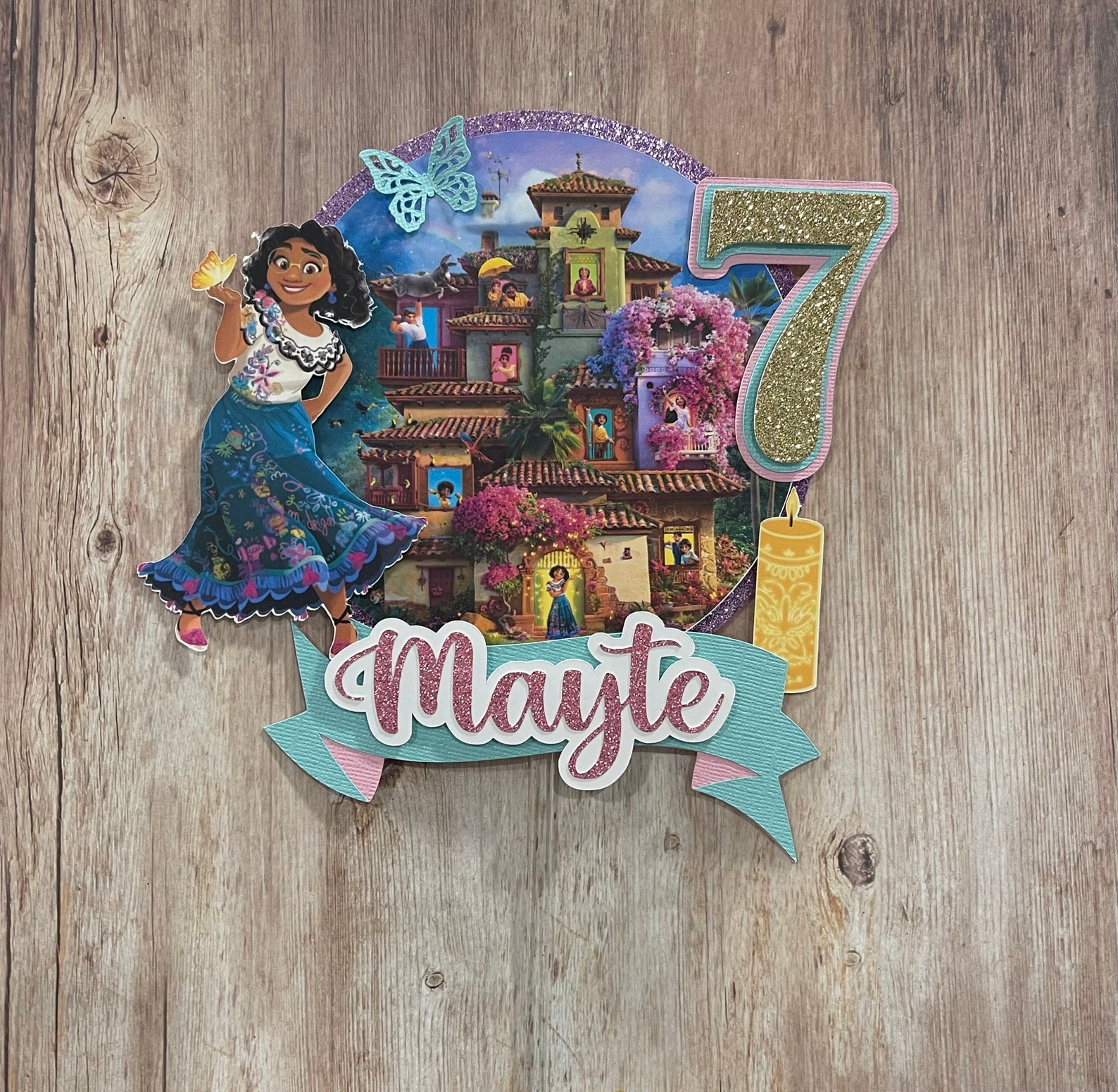 Encanto Cake Topper Mirabel Cake Topper - Etsy