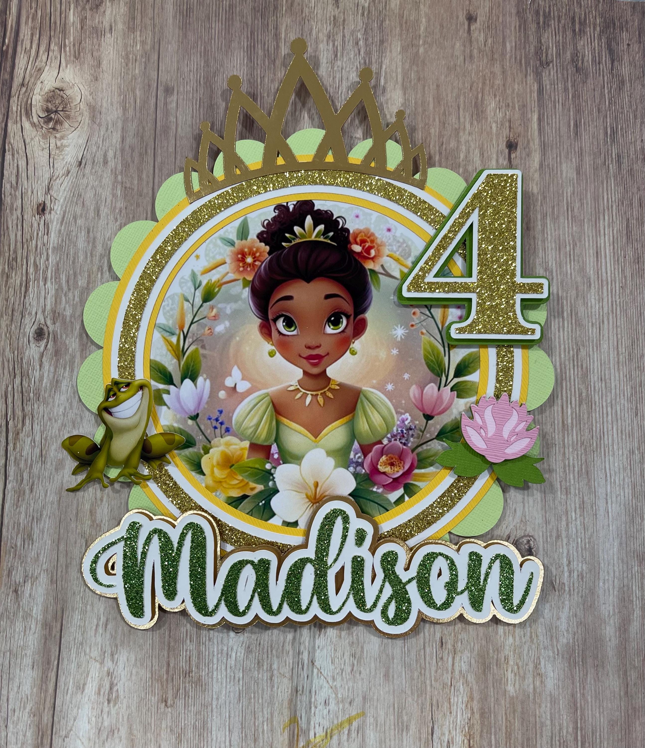 Tiana Princess Cake Topper - Etsy