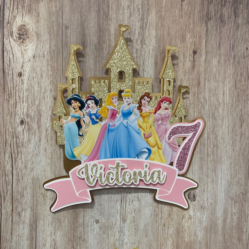 Princess Cake Topper - Etsy