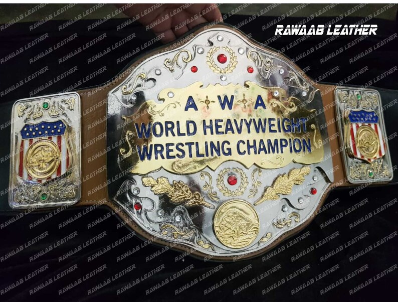 AWA INMATE Heavyweight Championship Belt 4mm Zinc Brand New | Etsy