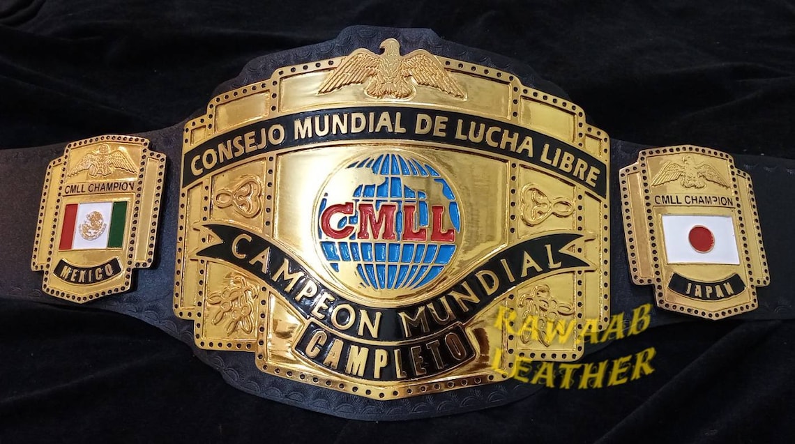 CMLL Consejo Mundial De Lucha Libre Campeon Championship Belt | Etsy