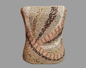 Gold Strapless Top - Etsy