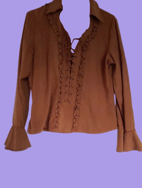 brown laced electa dress - Gem