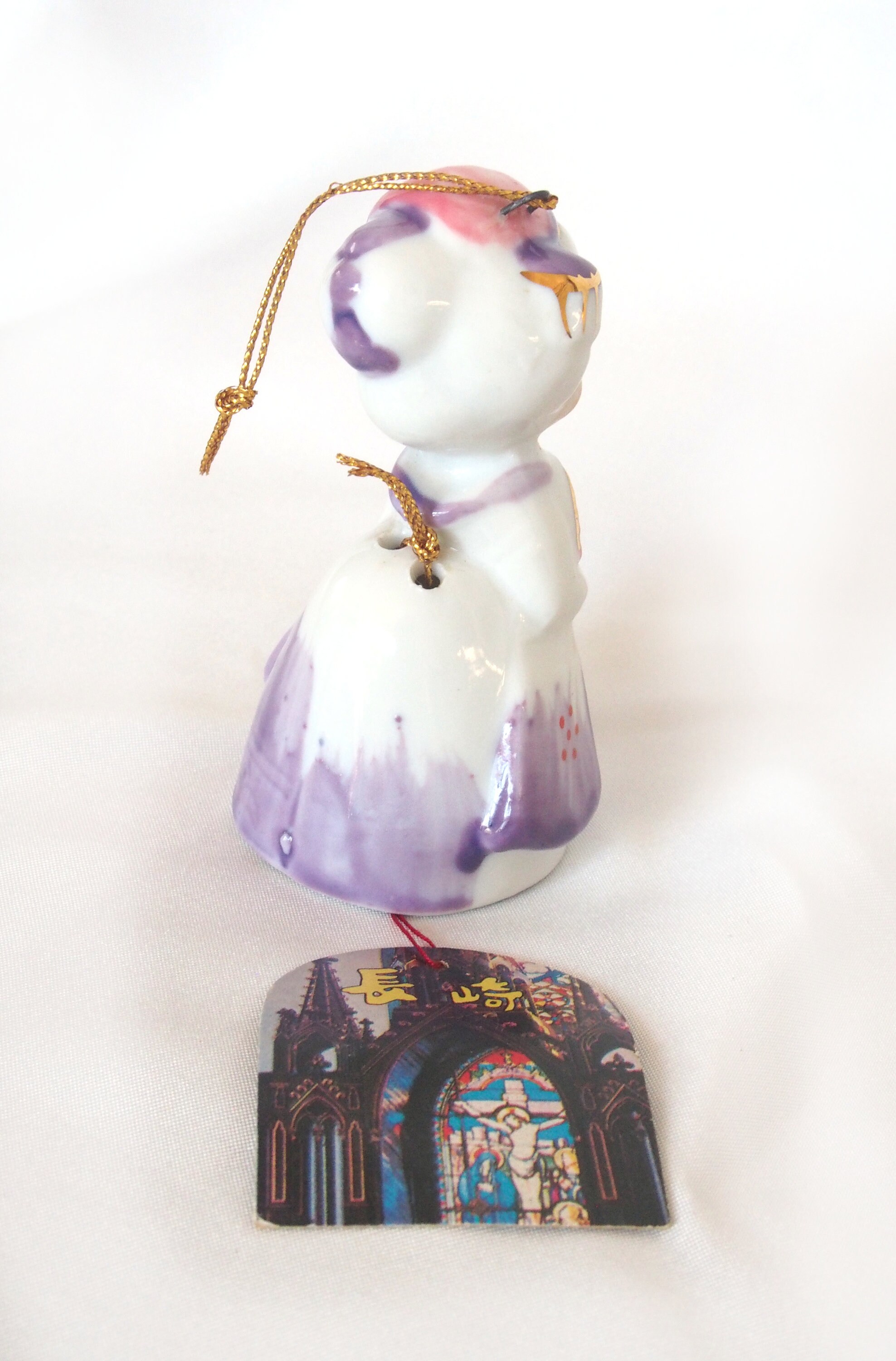 Showa Retro Porcelain Wind Chime Maiko From Nagasaki - Etsy