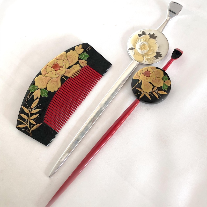 Japanese Hair Comb - Etsy UK