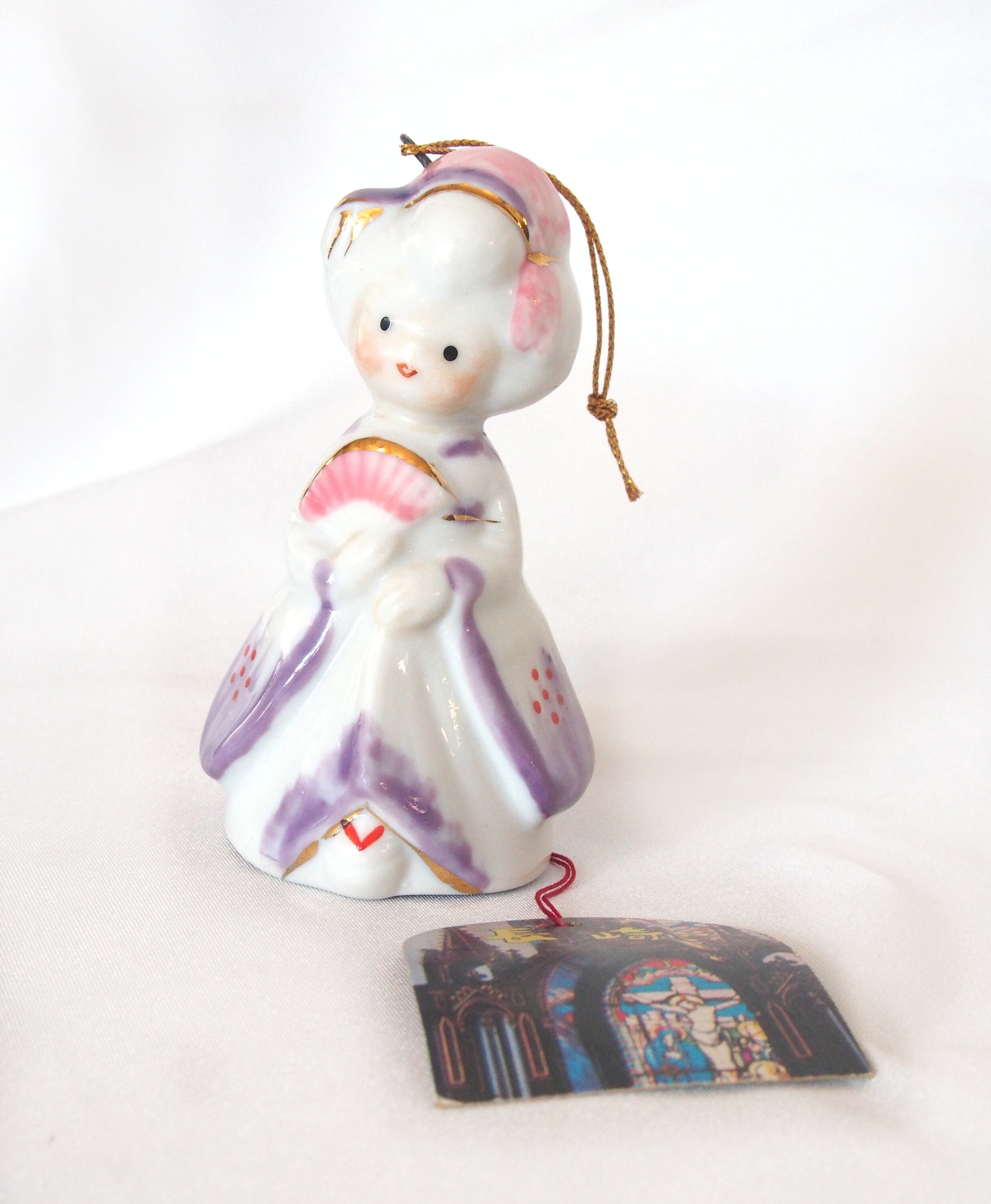 Showa Retro Porcelain Wind Chime Maiko From Nagasaki - Etsy