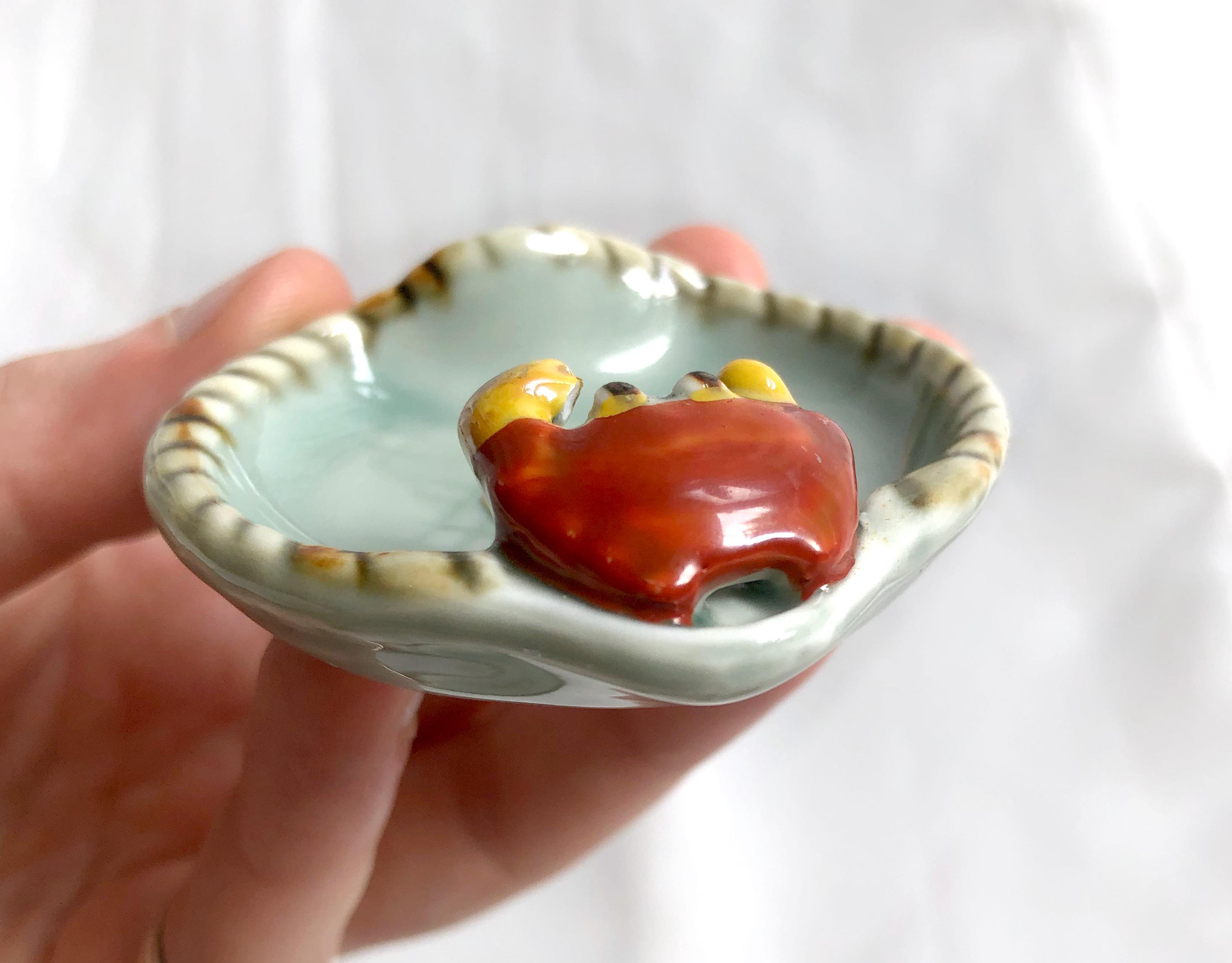 Miniature Japanese Plates - Crabs (set of 5) - Etsy