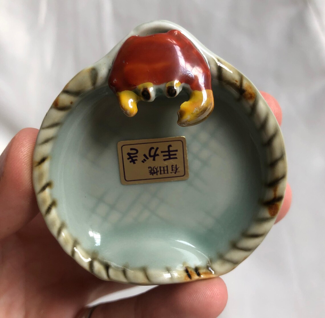 Miniature Japanese Plates - Crabs (set of 5) - Etsy